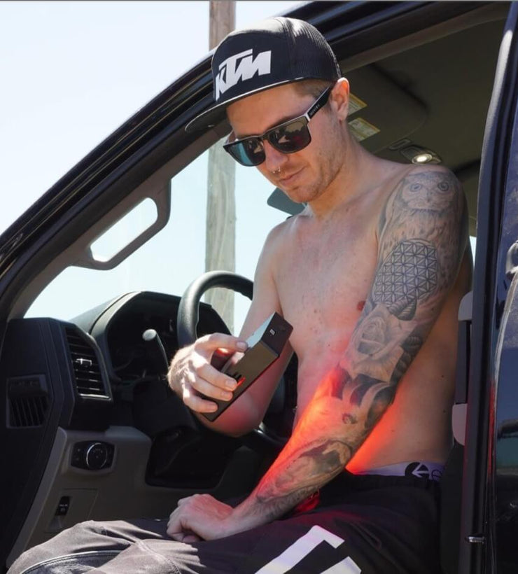 Red Light Therapy Bright Device | Handheld Red Light Therapy – Solbasium